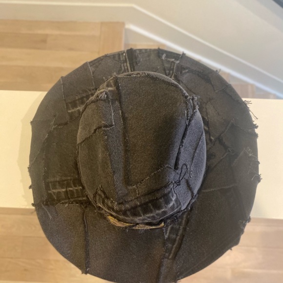 Wrangler | Accessories | Custom Jean Cowboy Hat | Poshmark